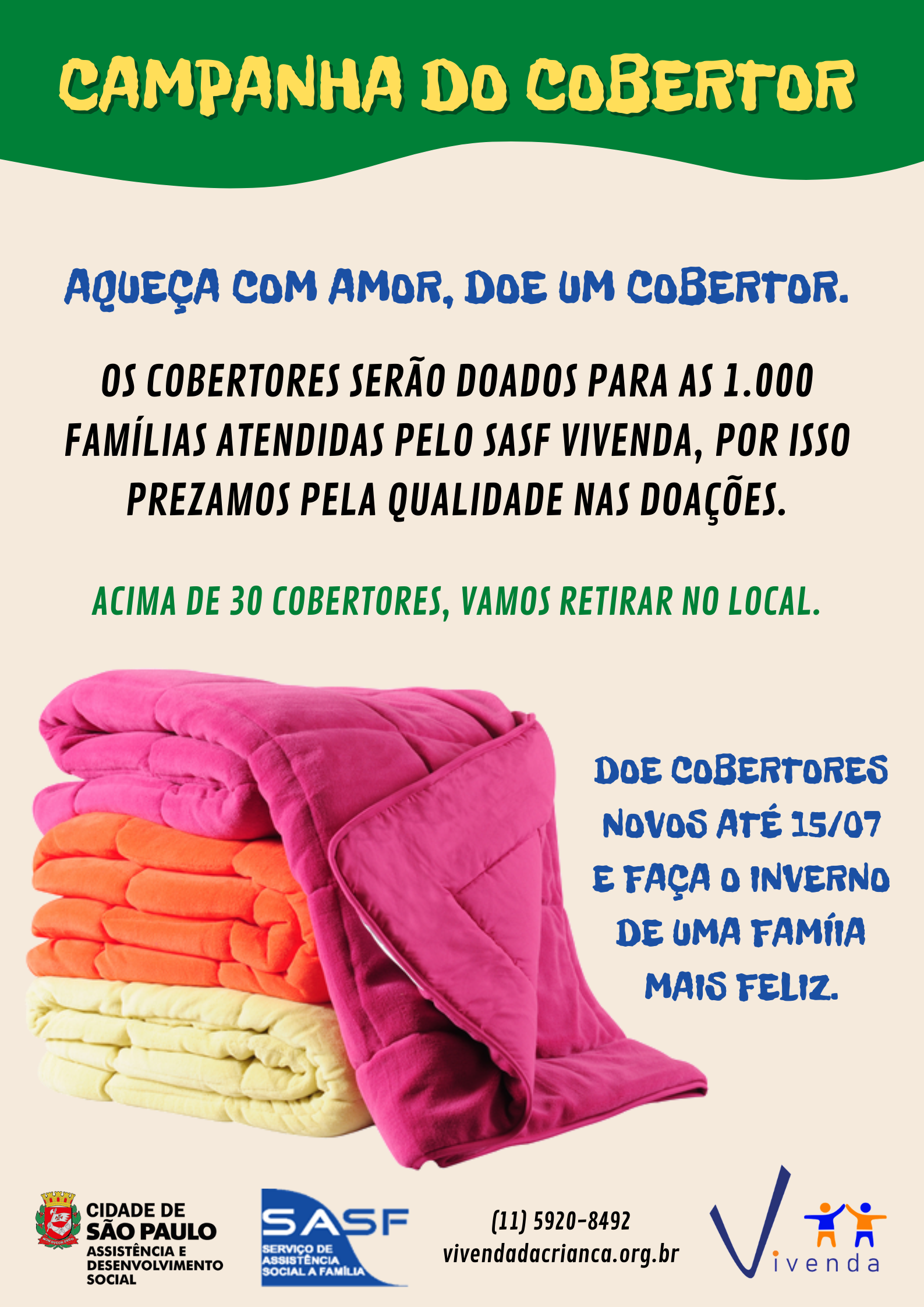 Eventos e Campanhas | Vivenda da Criança